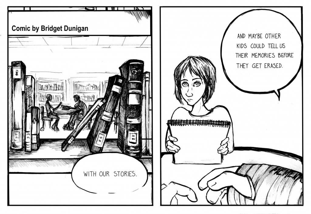 Memento Nora Comics Exhibit - Angie Smibert